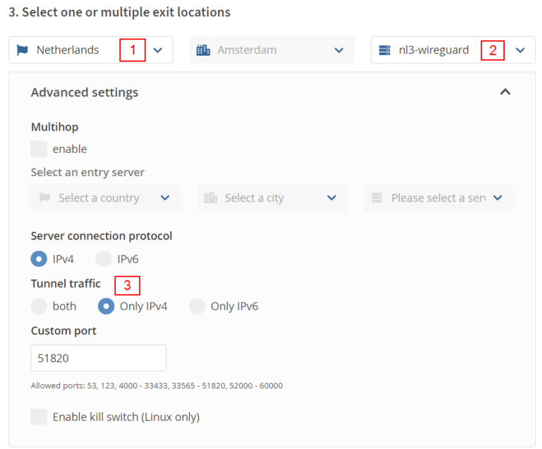 How to set up Binhex VPN Docker Containers on Mullvad Wireguard - Anebula